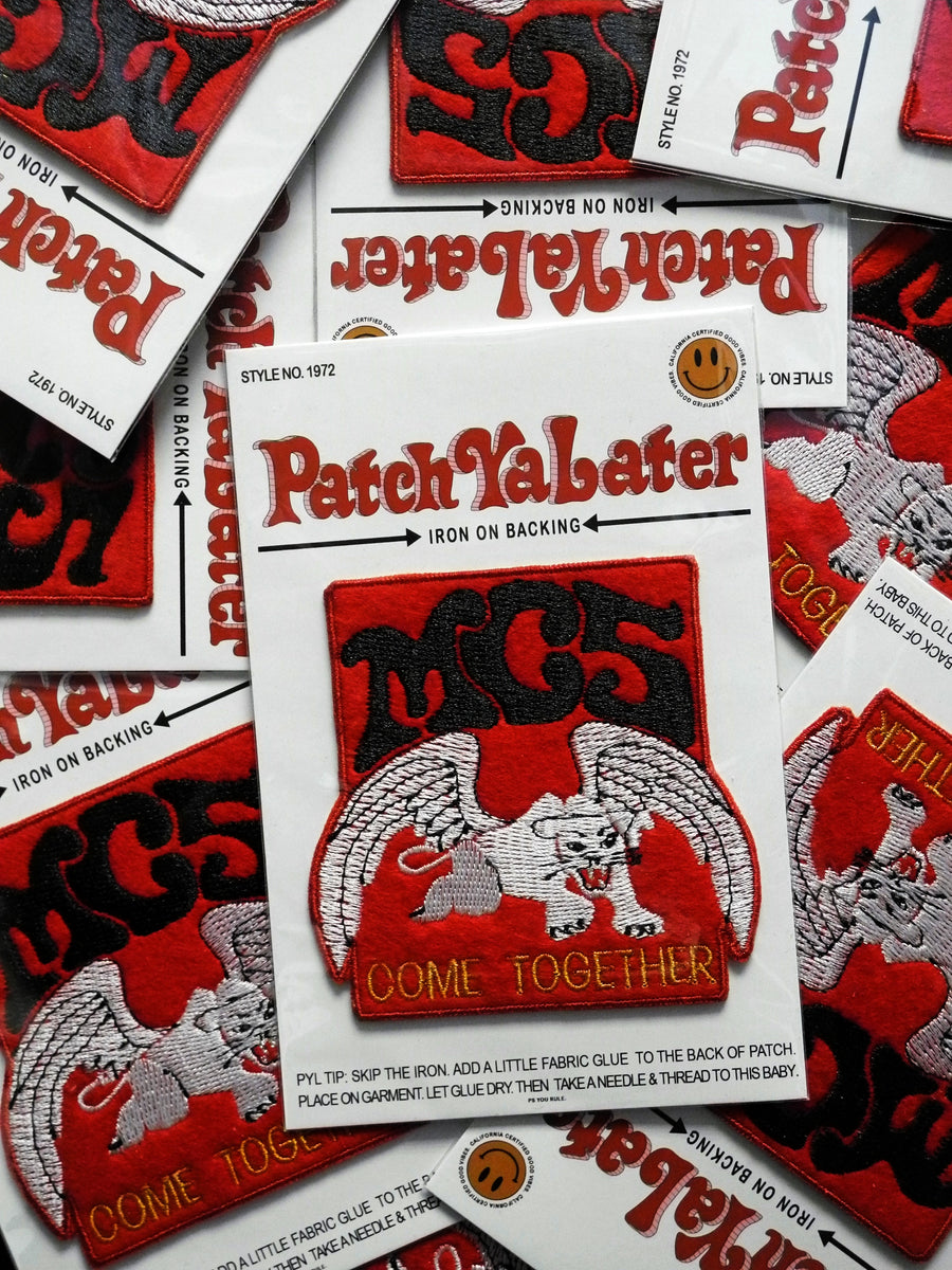 Patch - "Come Together" MC5 Winged Panther